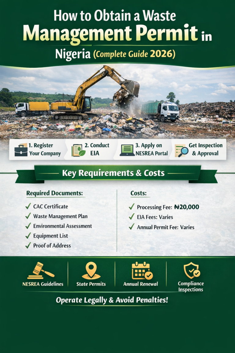 Waste Management Permit in Nigeria: Process & Requirements.